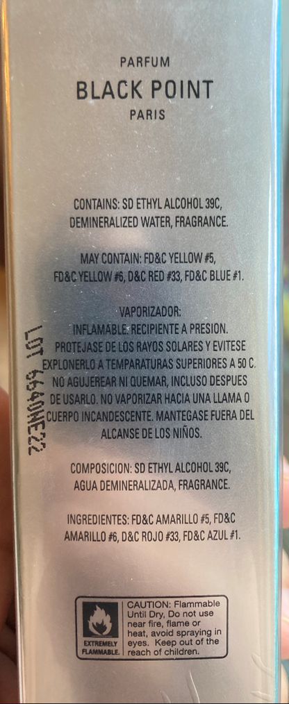 Black Point Cologne Black Edition Pour Homme – Divineredolence